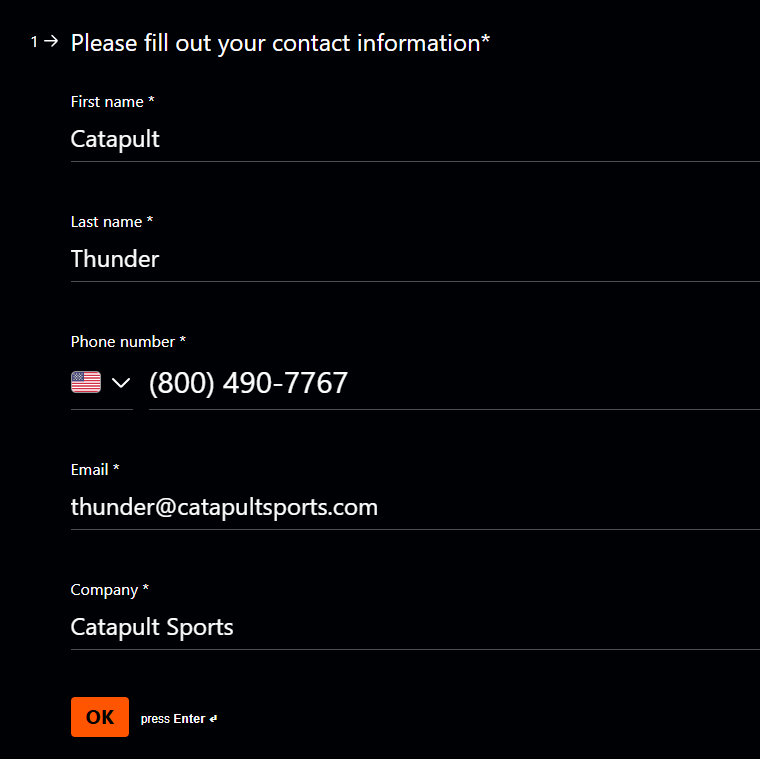 Catapult Westie Remote RMA Form – Catapult Thunder Support