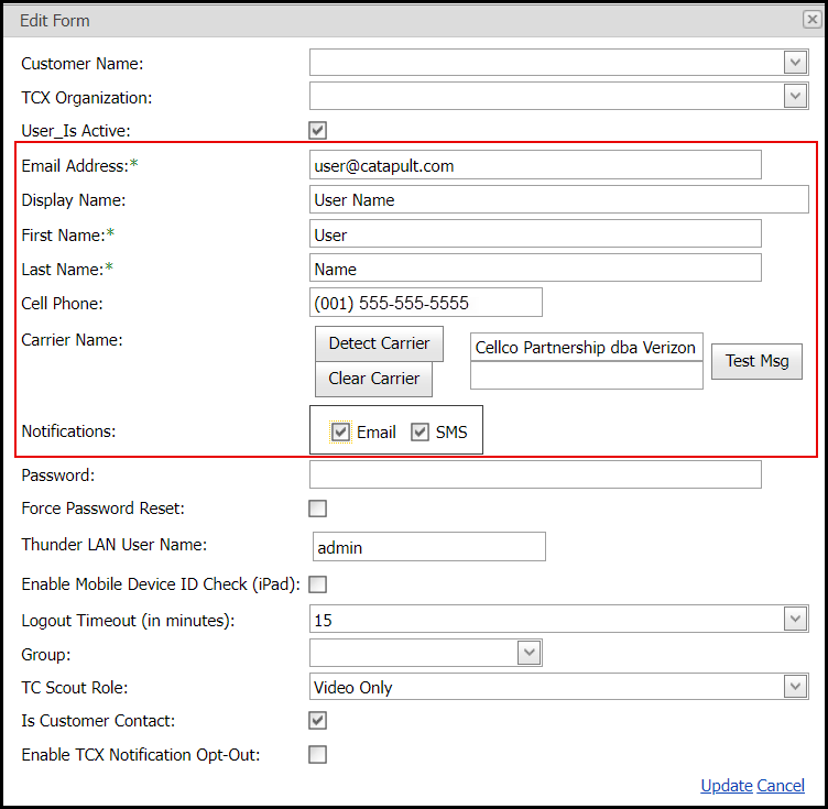 ThunderCloud iOS & WUA Two Factor Authentication – Catapult Thunder Support