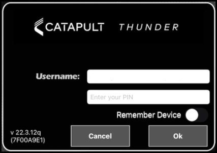 ThunderCloud iOS & WUA Two Factor Authentication – Catapult Thunder Support