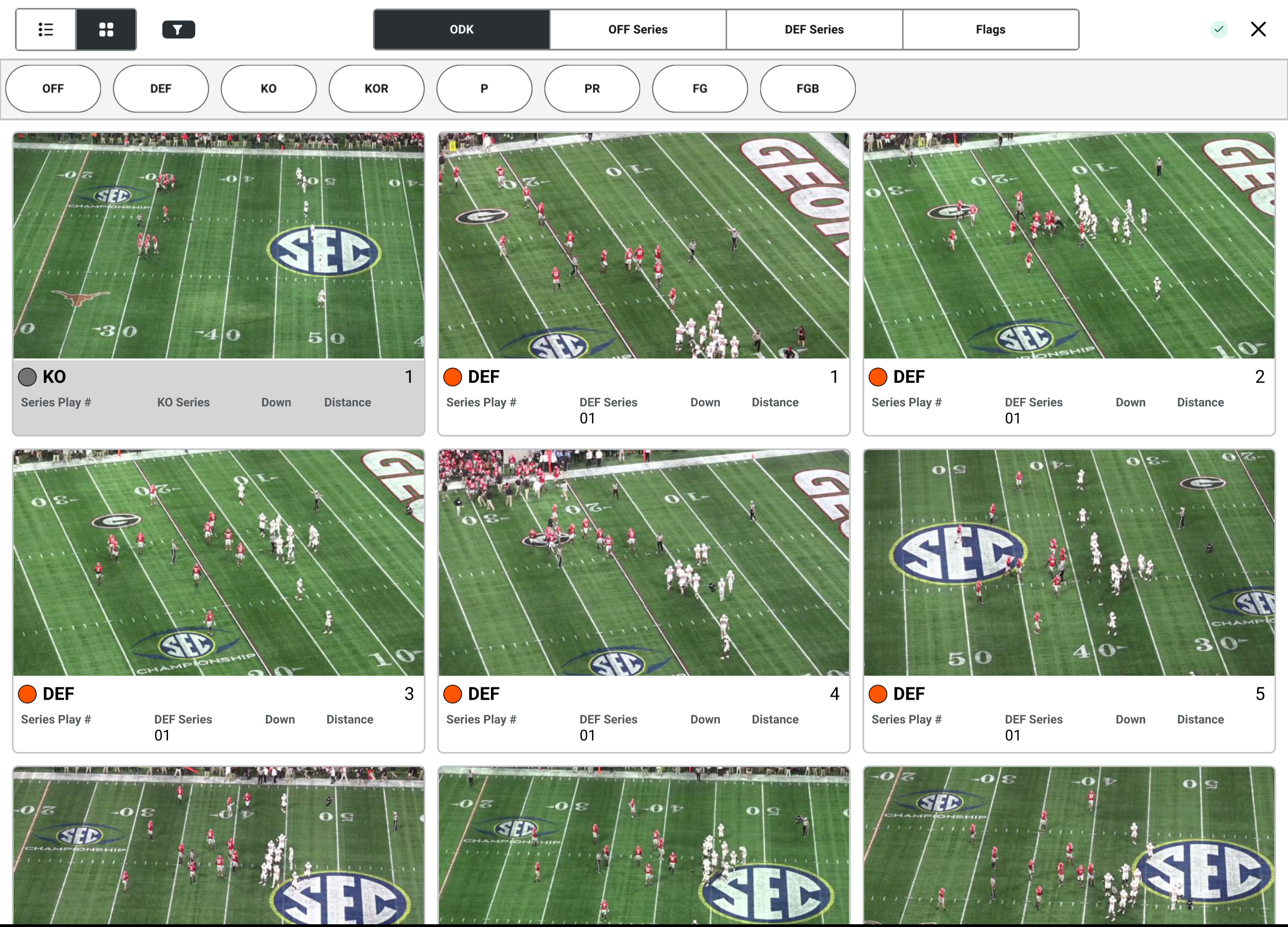 Focus for American Football - 7.9.000.16204 - Release Notes – Catapult ...