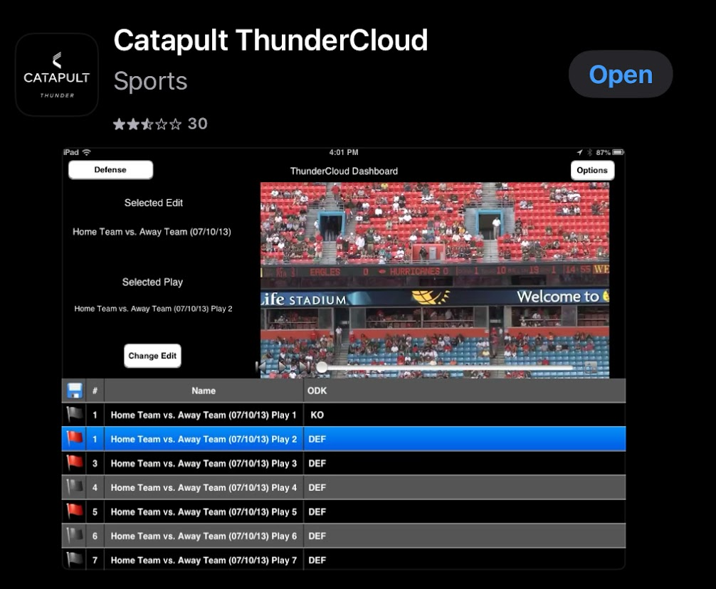 Usage Guide for the ThunderCloud iOS App – Catapult Thunder Support