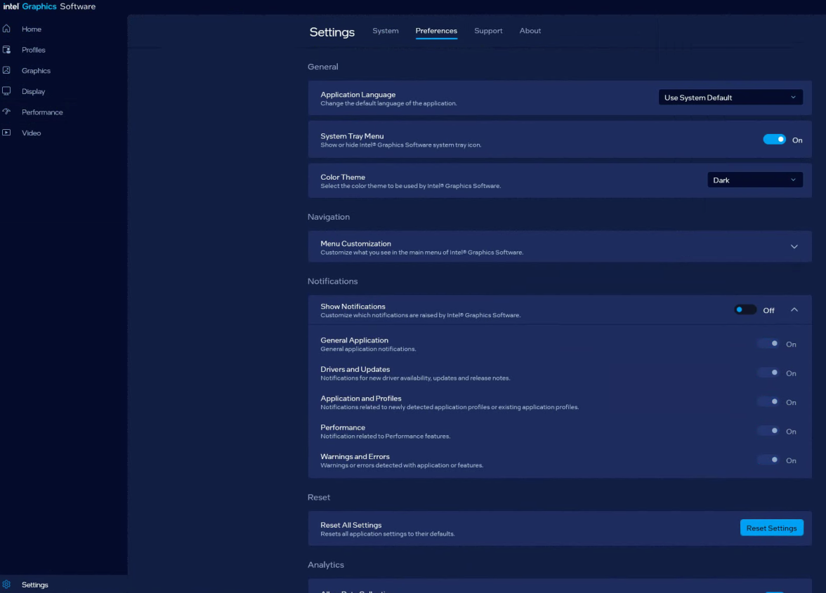 Using the Intel Graphics Software to update to the latest Intel ...