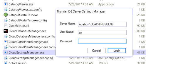 Publication Resets on Database Servers – Catapult Thunder Support