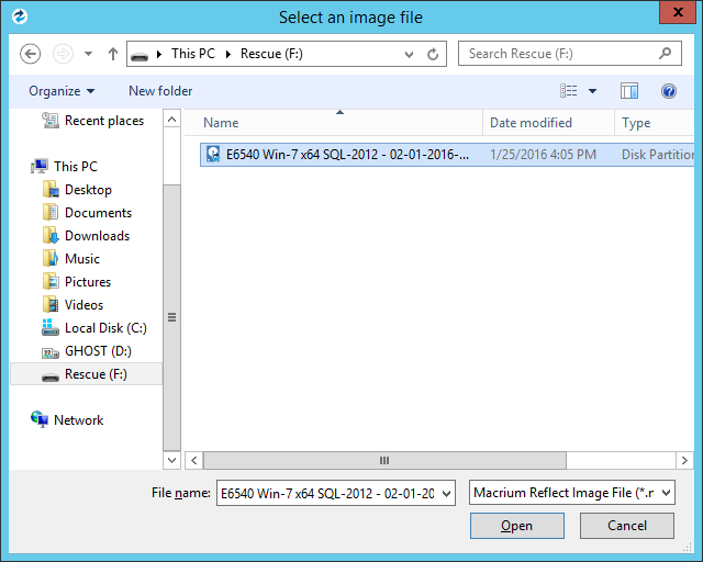 Macrium Reflect Imaging GuideV1.1 – Catapult Thunder Support