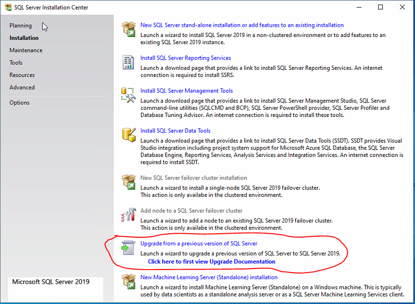 Upgrading SQL Server 2012 to SQL Server 2019 – Catapult Thunder Support
