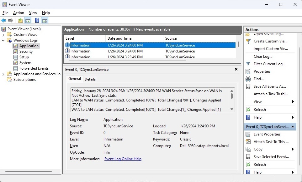 Thunder FB - 24.1.0.25 - Release Notes – Catapult Thunder Support